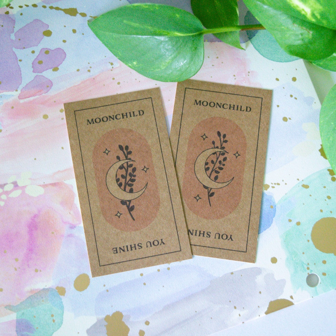 Moonchild Eco-friendly Sticker - Etsy