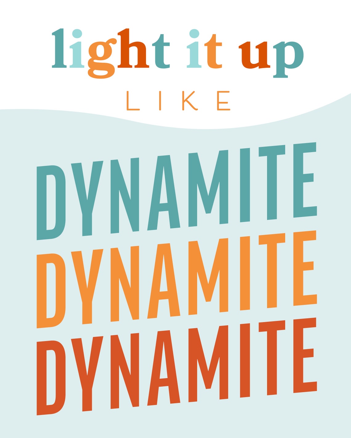 Dynamite Printable Poster Etsy