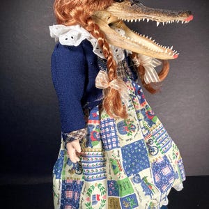 Alligator Head Taxidermy Doll - Etsy