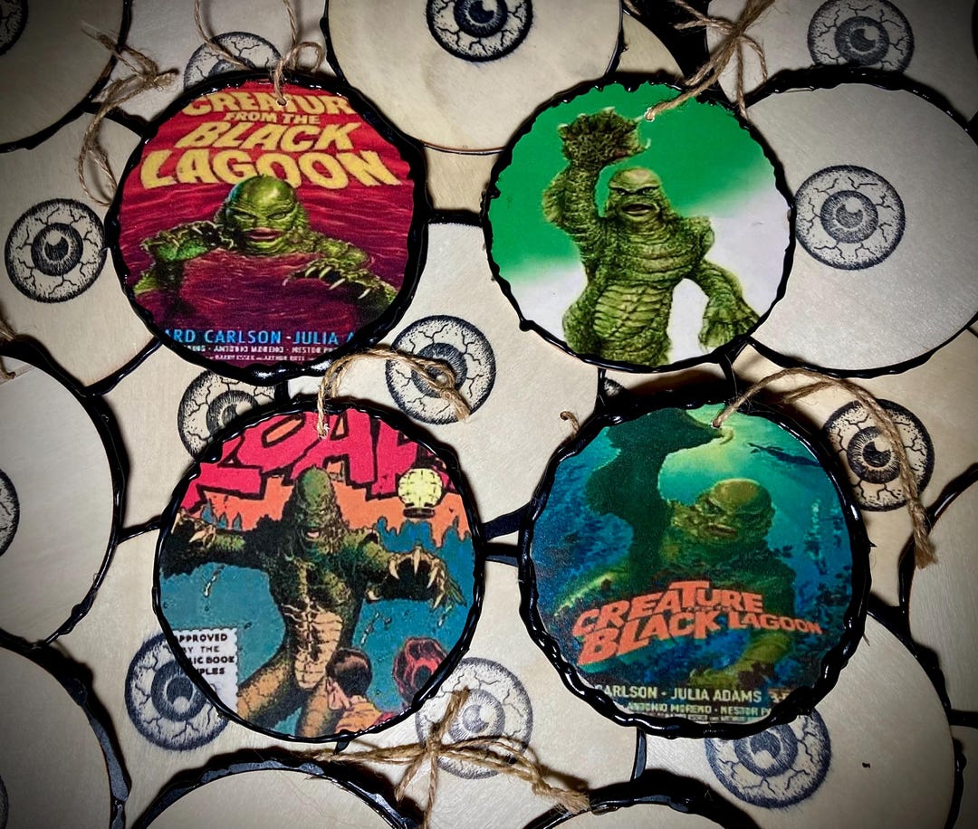 Creature From the Black Lagoon Horror Ornaments - Etsy
