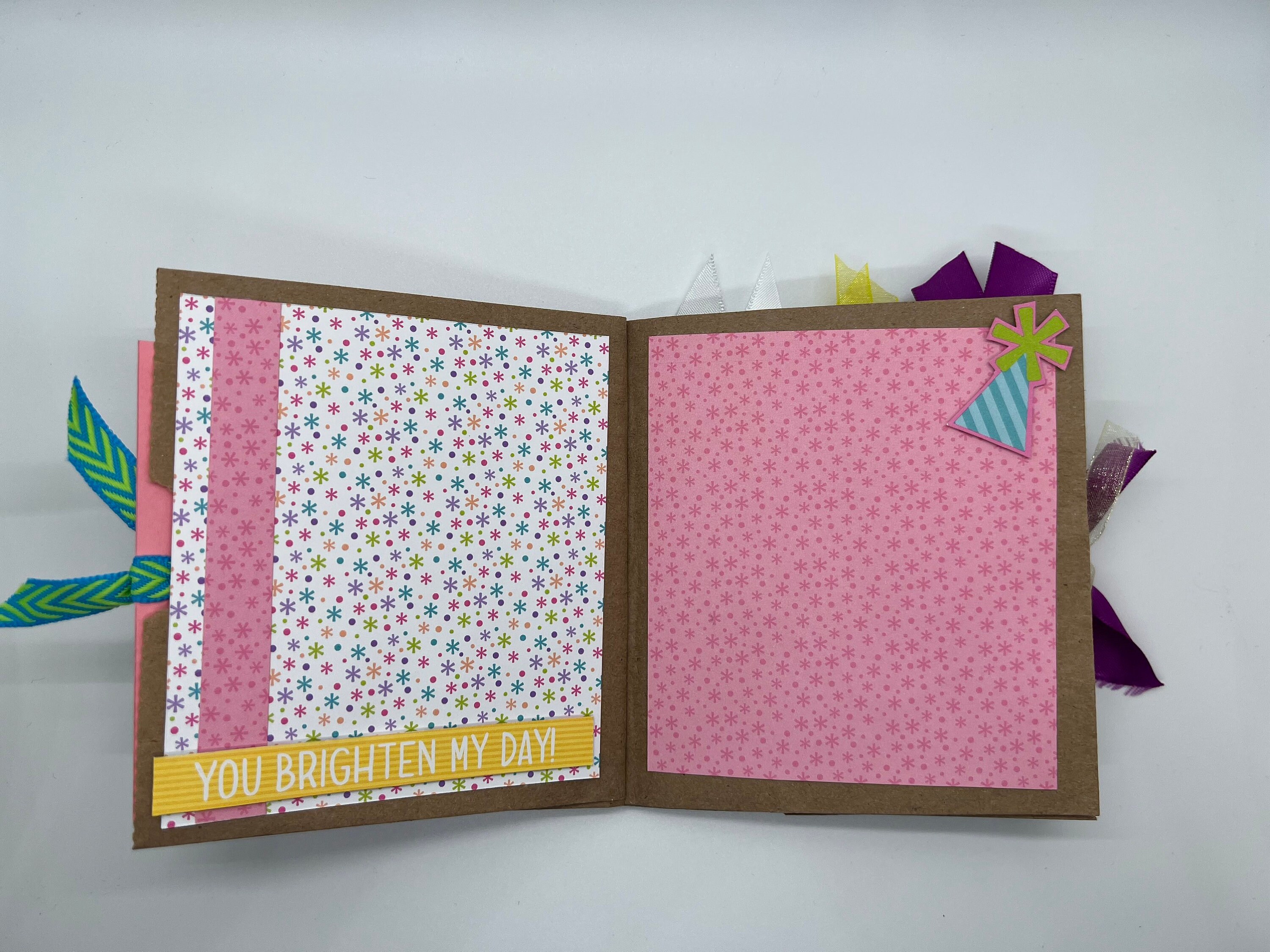 Premade Scrapbook Album BIRTHDAY Mini Paper Bag Album - Etsy