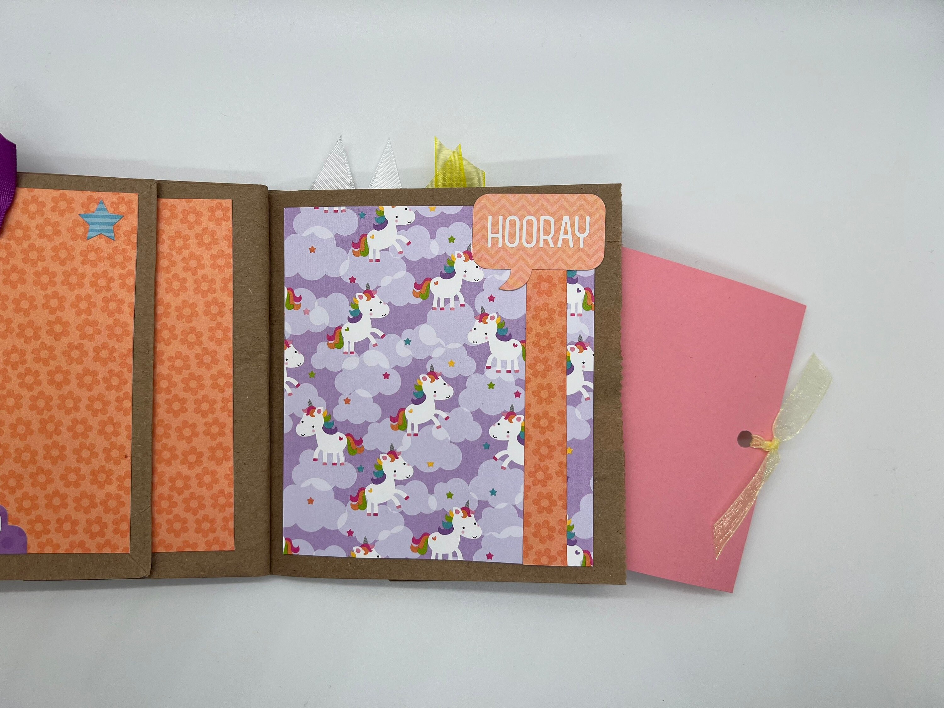 Premade Scrapbook Album BIRTHDAY Mini Paper Bag Album - Etsy