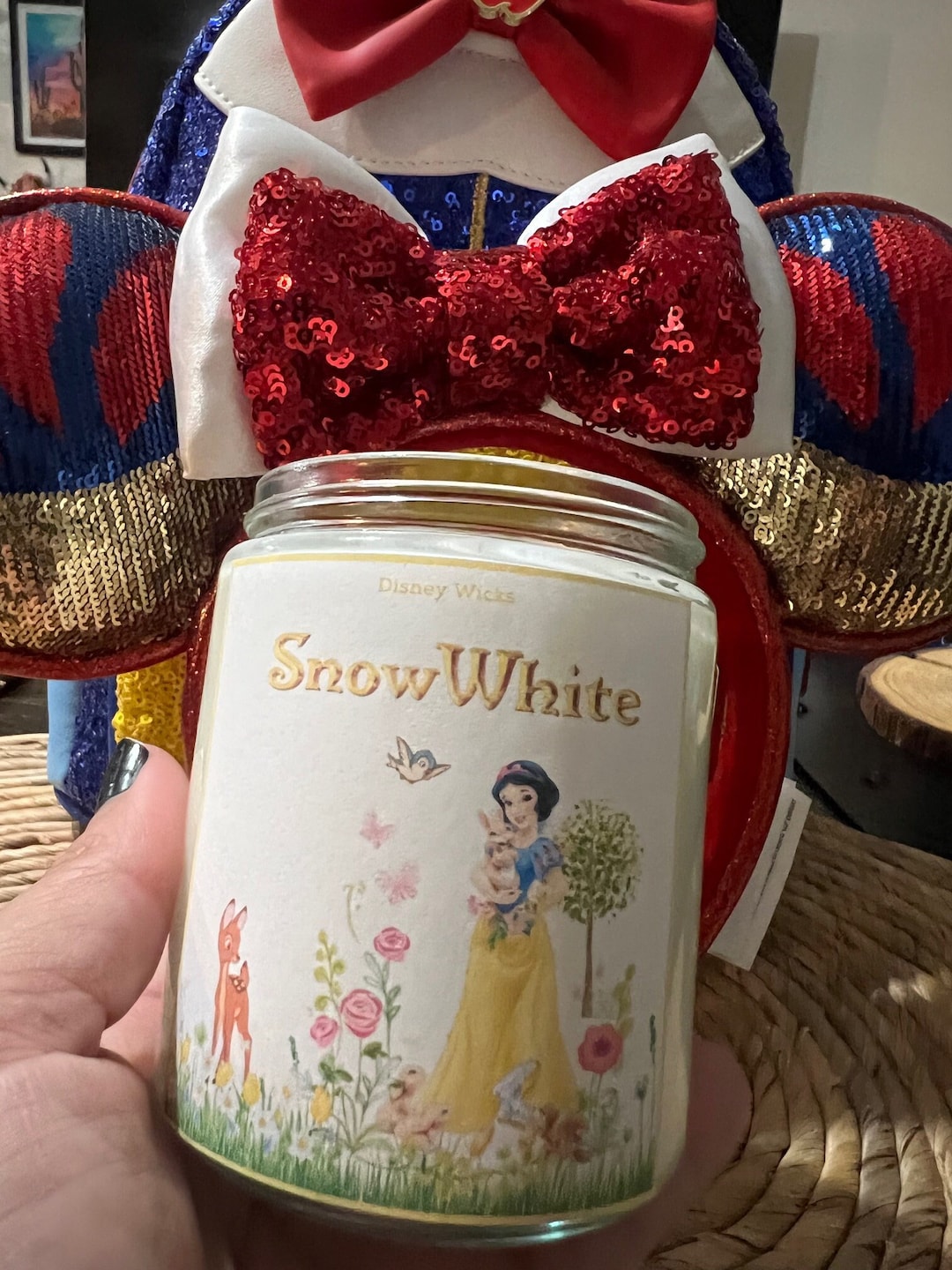 Snow White Candle, Snow White, Princess Candles, Disney Candles, Disney ...