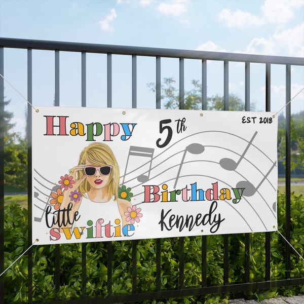 Taylor Banner - Etsy