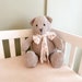 Handmade Teddy Bear, Custom Teddy Bear, Baby Shower Gift, Holiday Gift ...