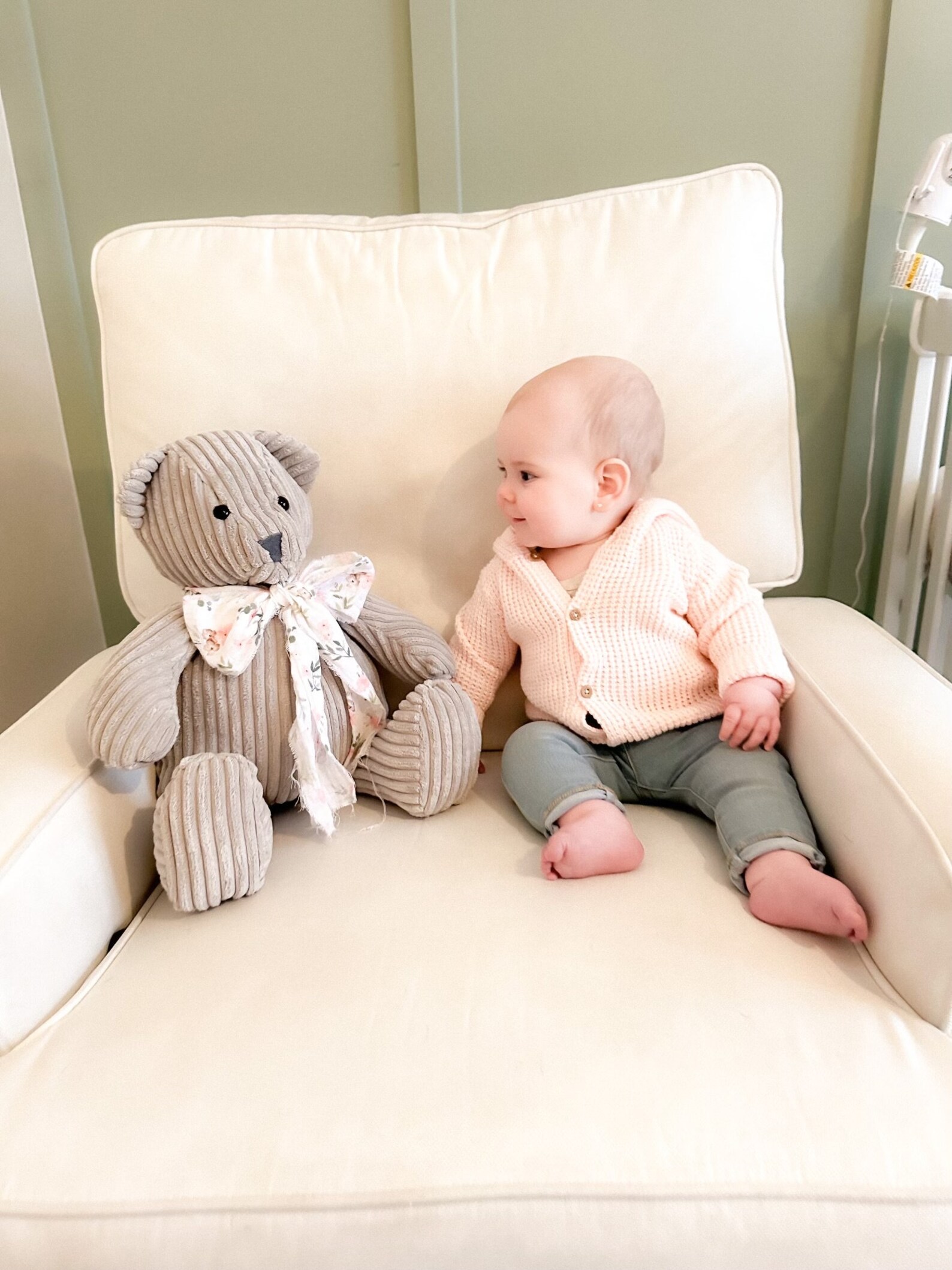 Handmade Teddy Bear, Custom Teddy Bear, Baby Shower Gift, Holiday Gift ...