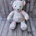 Handmade Teddy Bear, Custom Teddy Bear, Baby Shower Gift, Holiday Gift ...