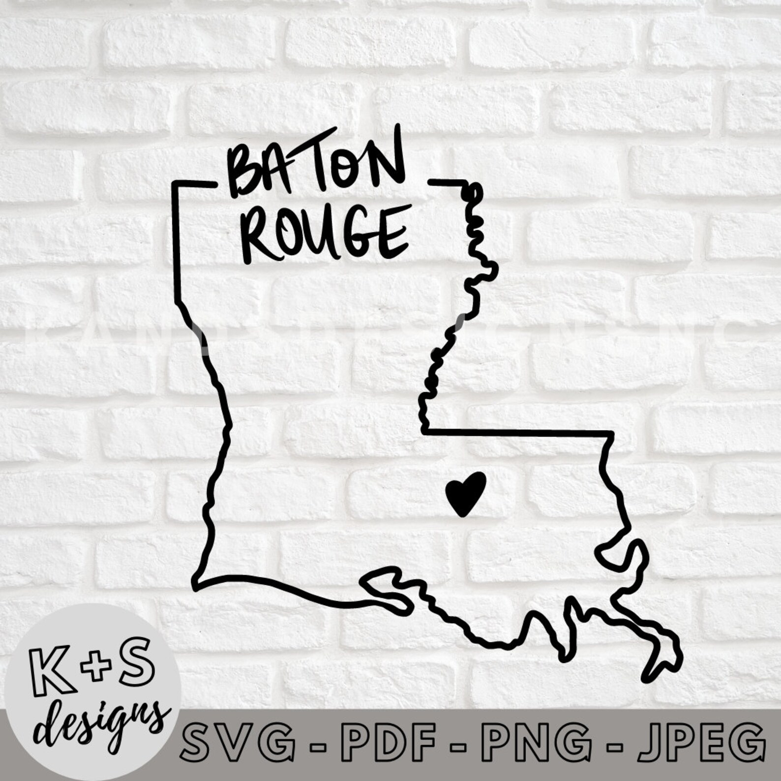 Baton Rouge LA SVG Digital Cut File Cricut Svg Cameo Svg - Etsy