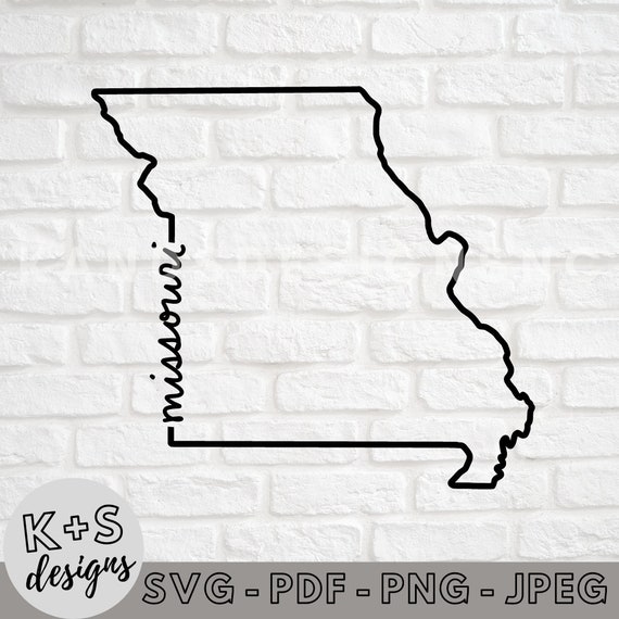 Missouri SVG Digital Cut File Cricut Svg Cameo Svg Svg | Etsy