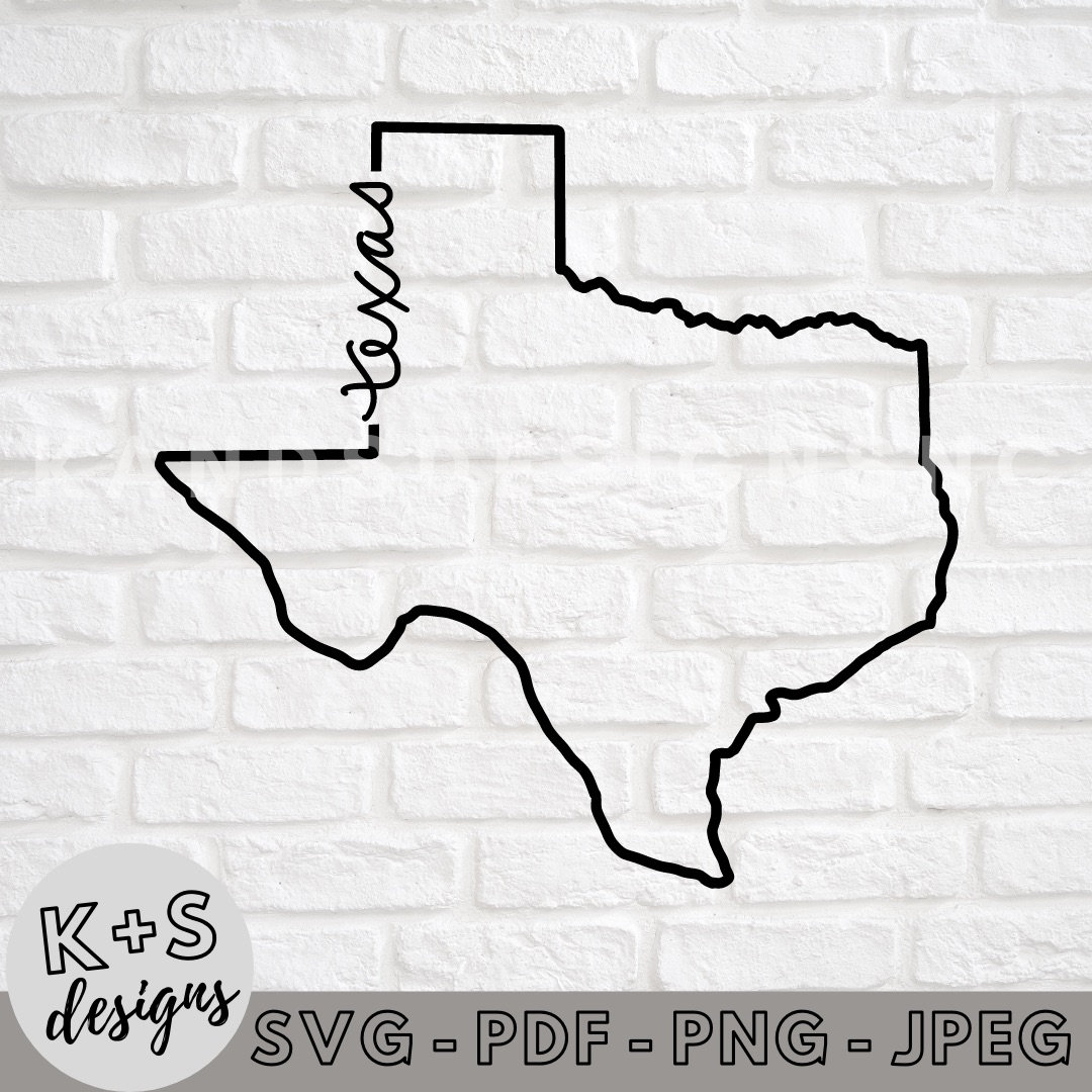 Texas SVG, Digital Cut File, Cricut Svg, Cameo Svg, Svg, Jpeg, Pdf, Png ...