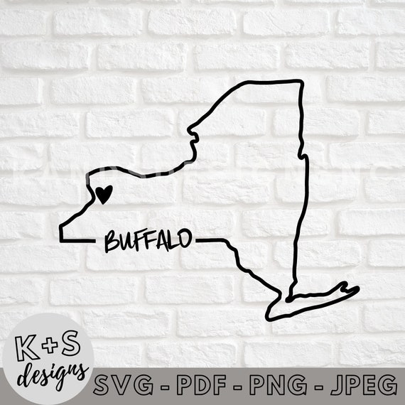 Buffalo NY SVG Digital Cut File Cricut Svg Cameo Svg Svg - Etsy
