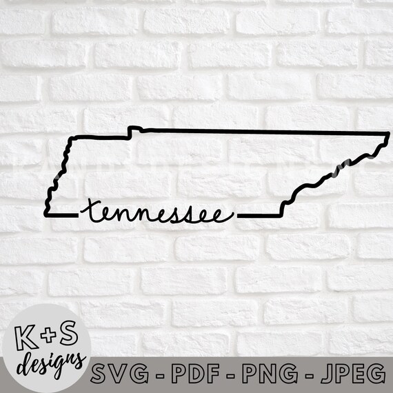 Tennessee SVG Digital Cut File Cricut Svg Cameo Svg Svg - Etsy