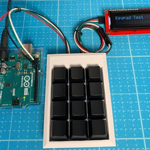 Arduino Keypad I2C, Cherry MX, 3x4 Matrix Array Module, 12 Key Button Switch, Raspberry PI - Etsy