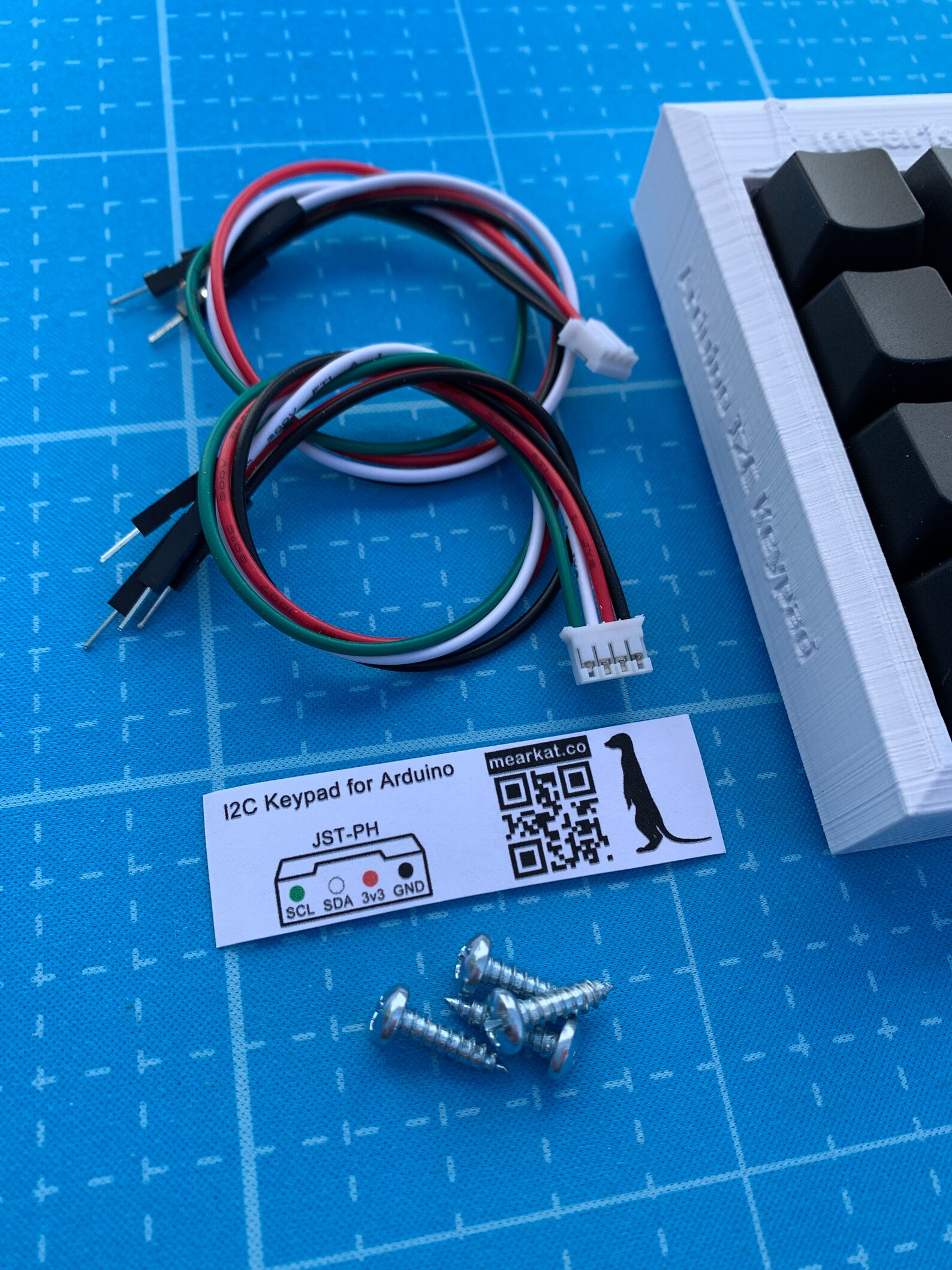 Arduino Keypad I2C, Cherry MX, 3x4 Matrix Array Module, 12 Key Button ...