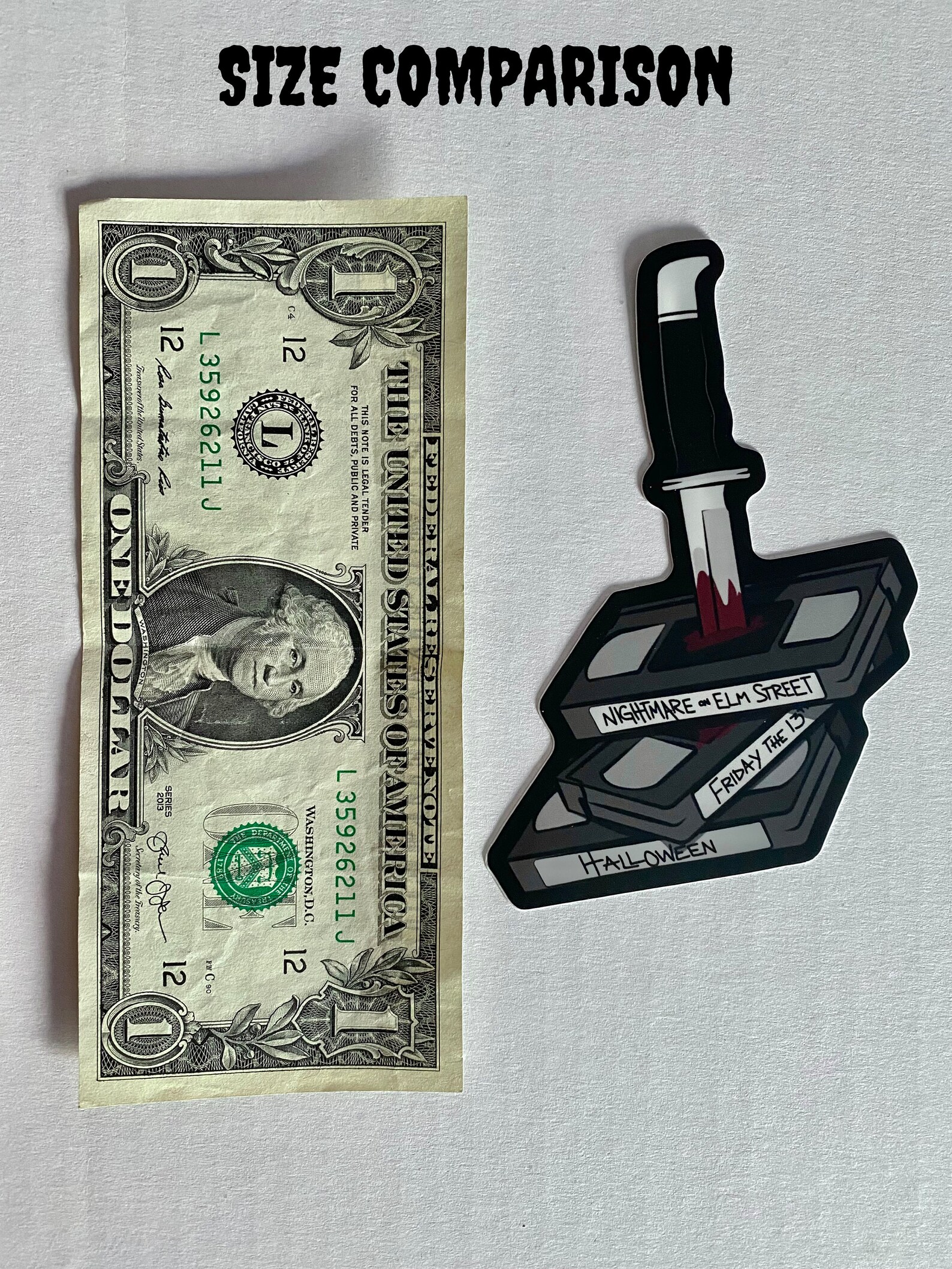 Slasher VHS Sticker - Etsy