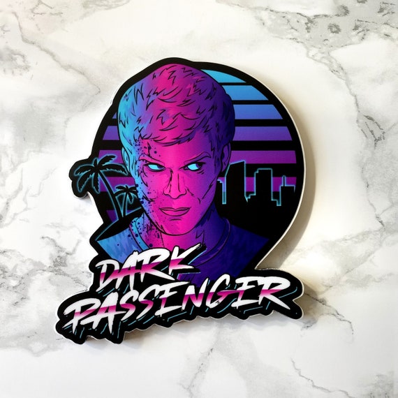80s Retrowave Sticker Dexter Morgan Limited Edition | Etsy