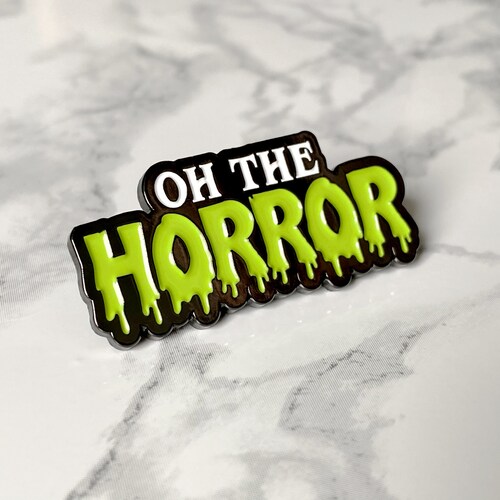 Leatherface Cartoon Horror Enamel Pin - Etsy