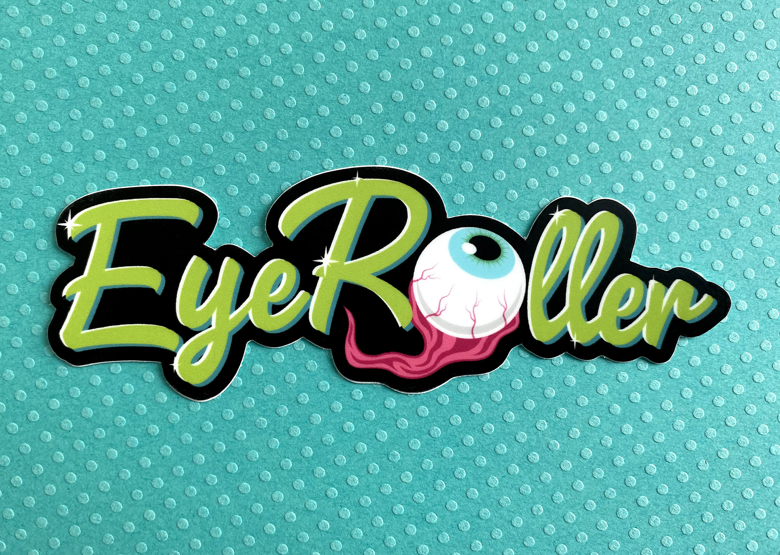 Eye Roller Sticker | Etsy