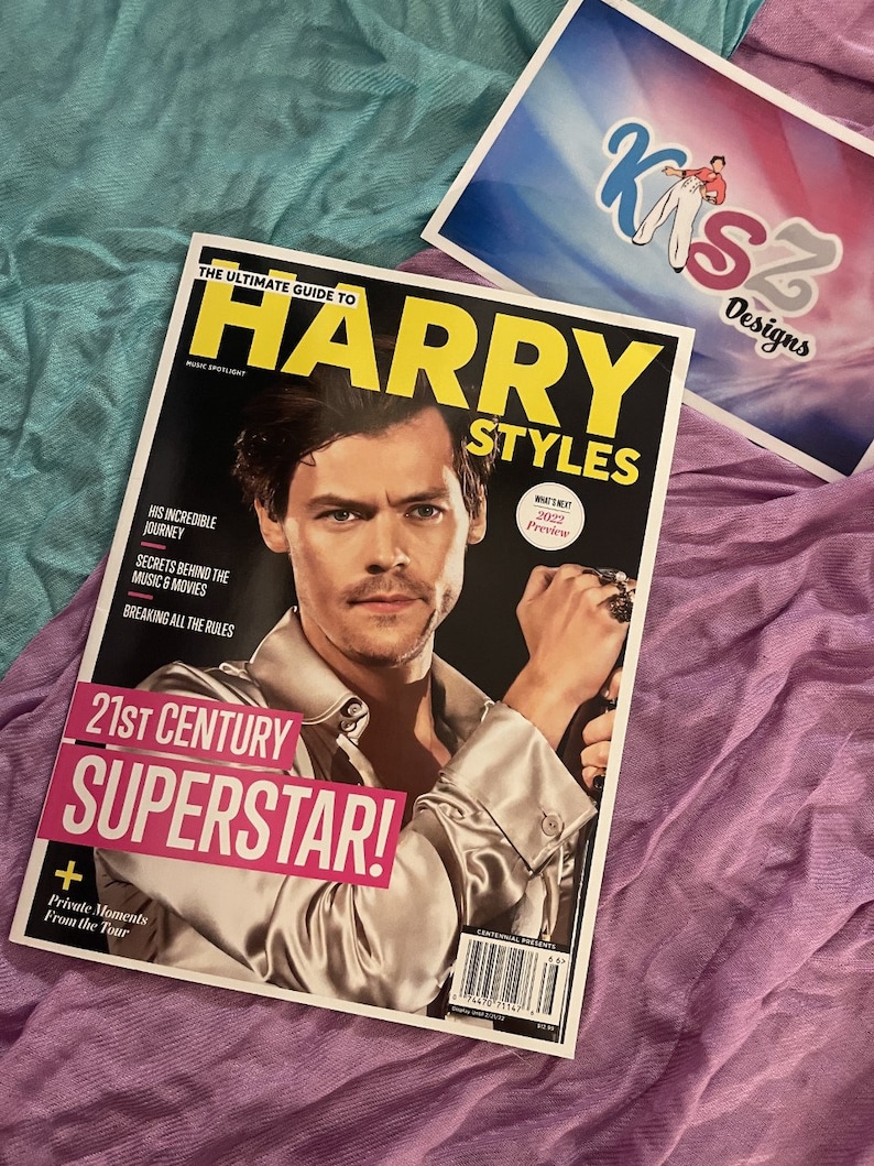 Harry Styles Magazine the Ultimate Guide to Harry Styles Super Star - Etsy