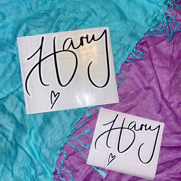 Harry Styles Signature Svg - Etsy