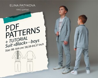 Boys Suit Pattern | Etsy