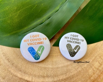 Covid Vaccine Pin - Etsy