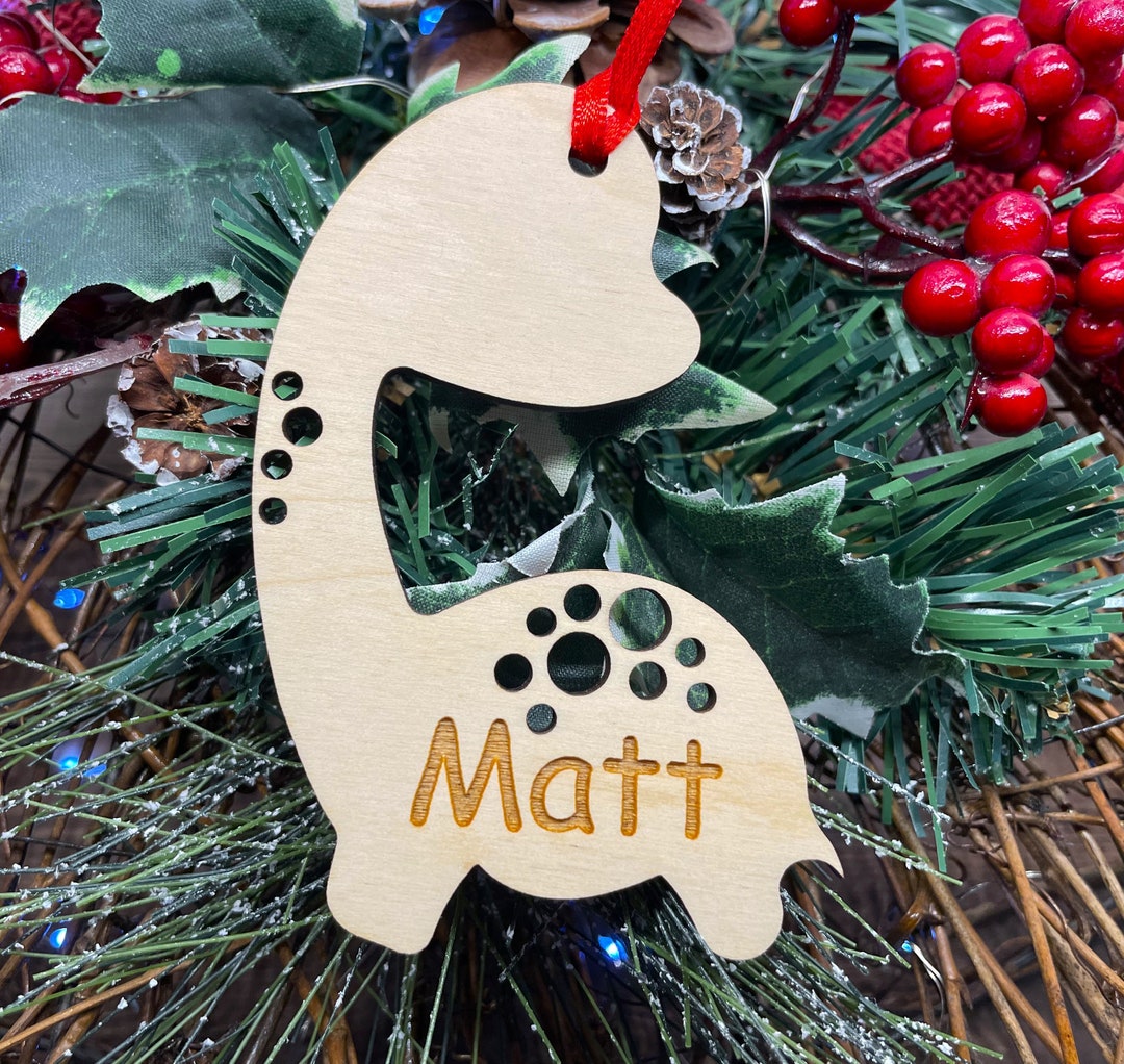 Easter Basket Name Tag Personalized Dinosaur Wood Tag Kids Party Tag ...