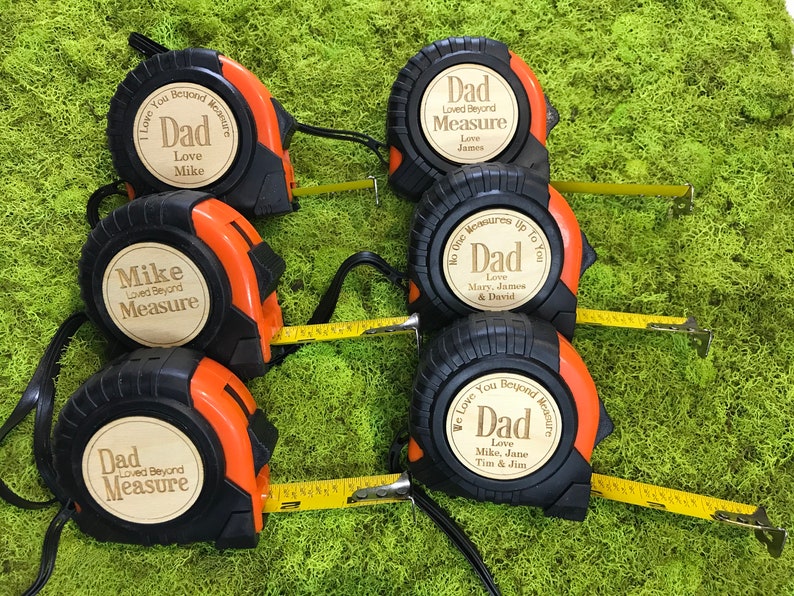 Father's Day Gift Personalized Tape Measure Gift for - Etsy