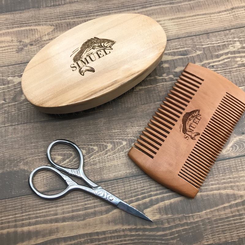 Comb and Brush Set - Etsy