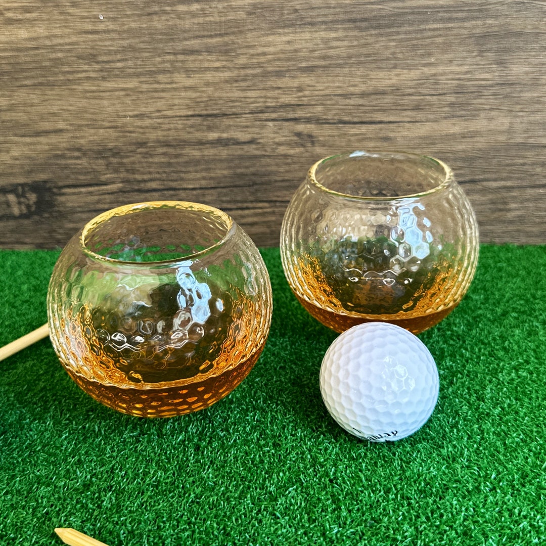 Personalized Golf Whiskey Glass Engraved Golf Rocks Glass With Initials ...