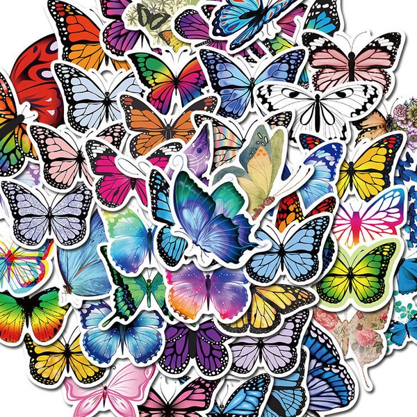 Butterfly Stickers - Etsy