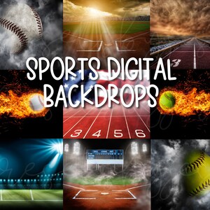 Sports Digital Background, Digital Photography Backdrop, Track and ...