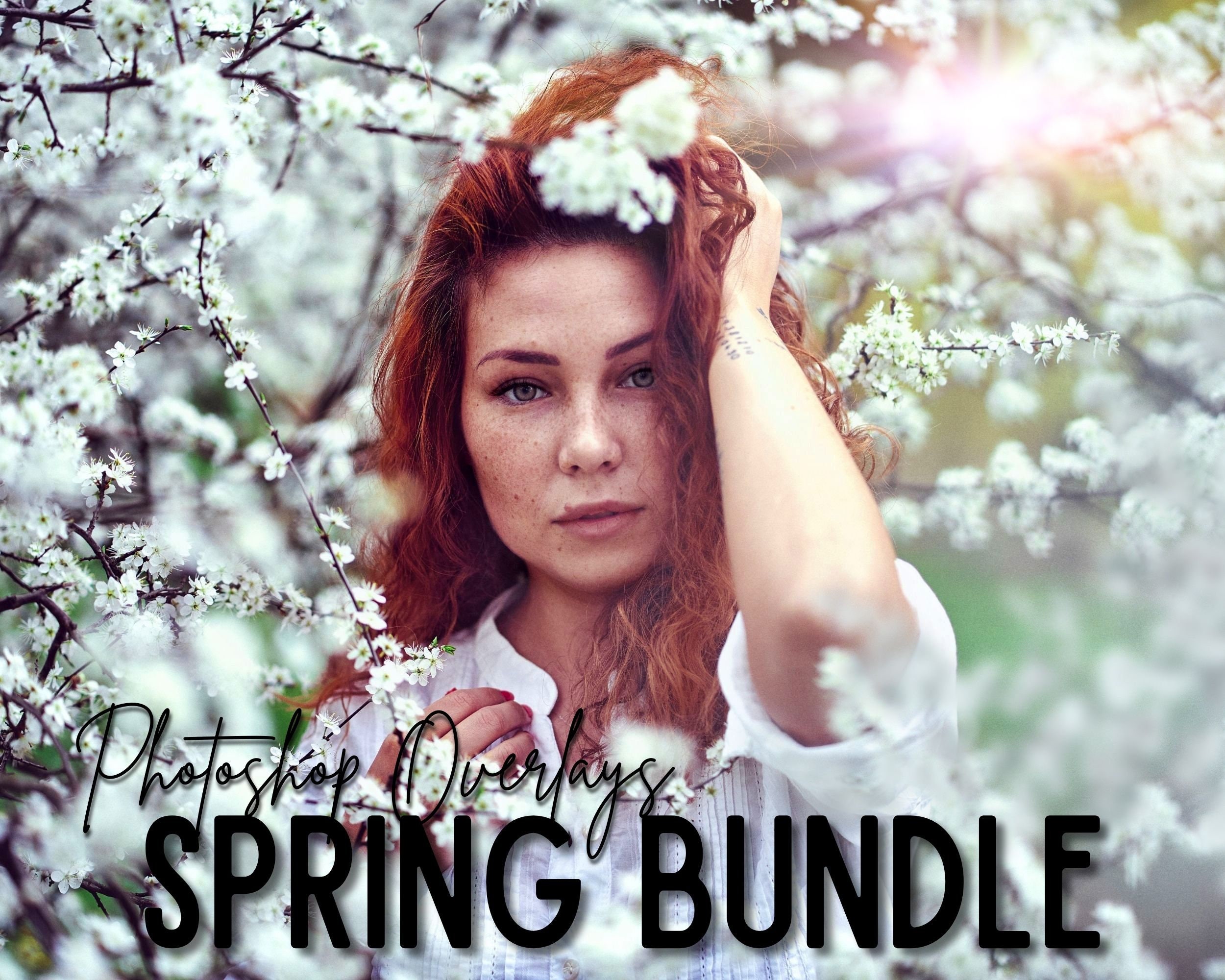 Spring Photoshop Overlays Summer Overlays Realistic Bubble | Etsy