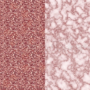 Rose Gold Marble Digital Paper, Rose Gold Scrapbook Paper, Marble Paper ...
