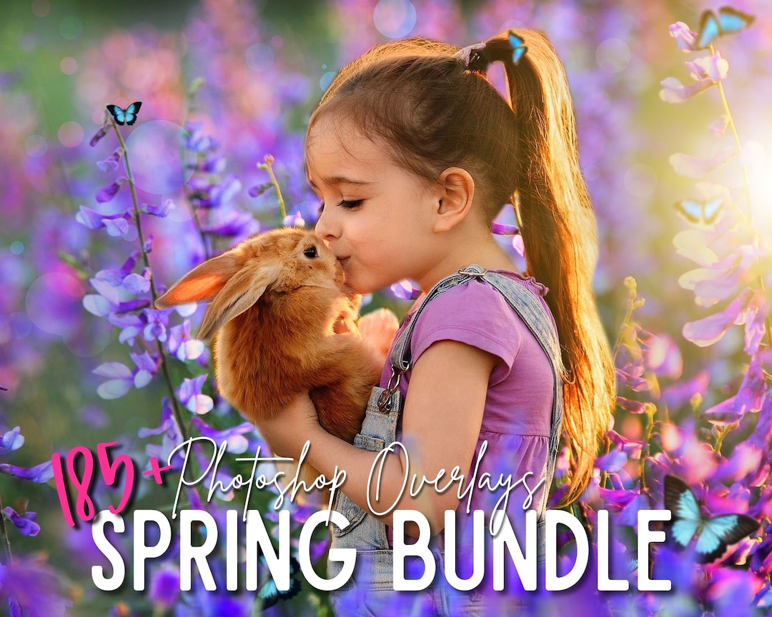 Spring Photoshop Overlay Bundle, Field Overlay, Sunlight Overlay ...