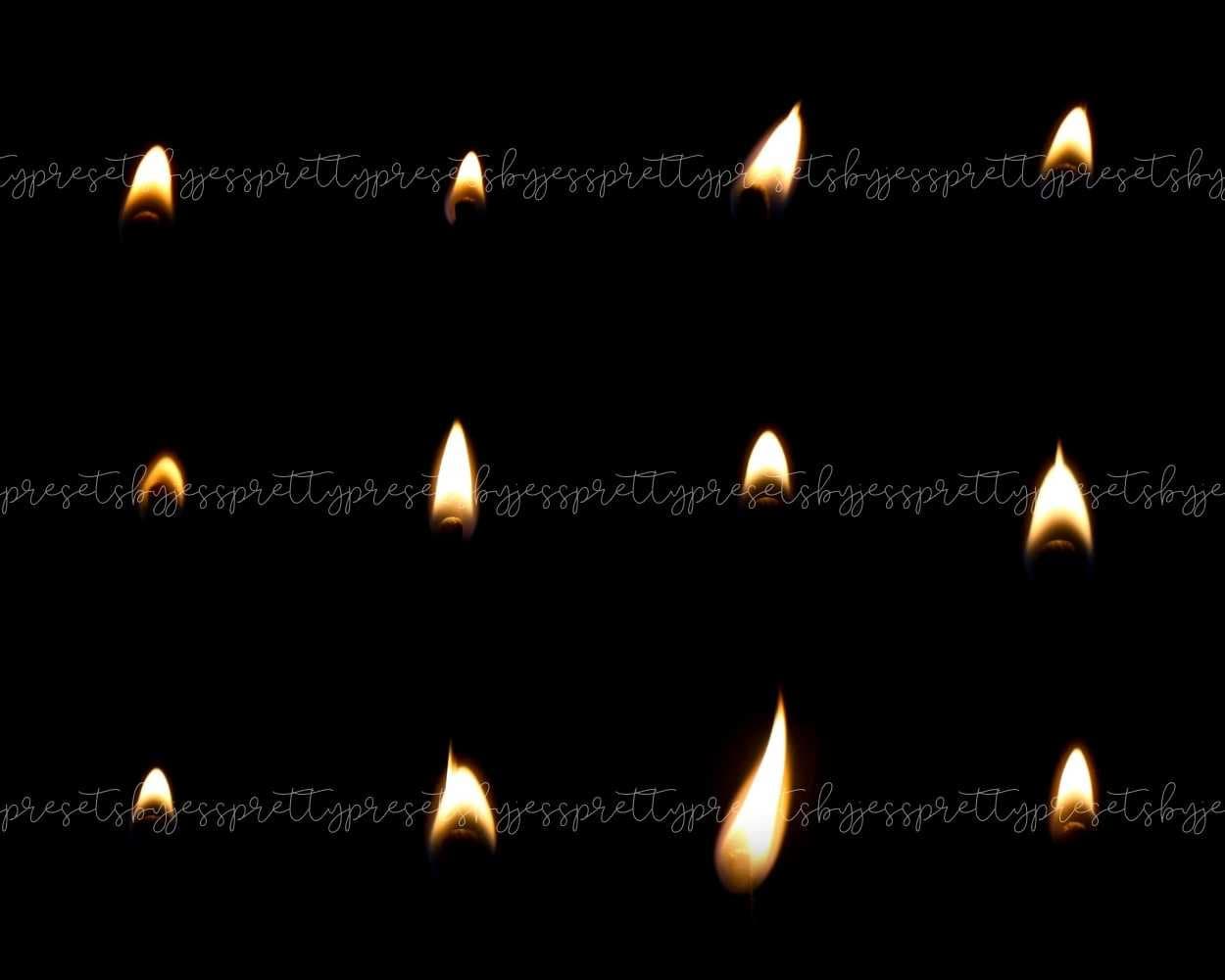 Candle Flame Texture