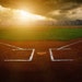Baseball Digital Backdrop, Baseball Sunlight Digital Background, Smoky ...
