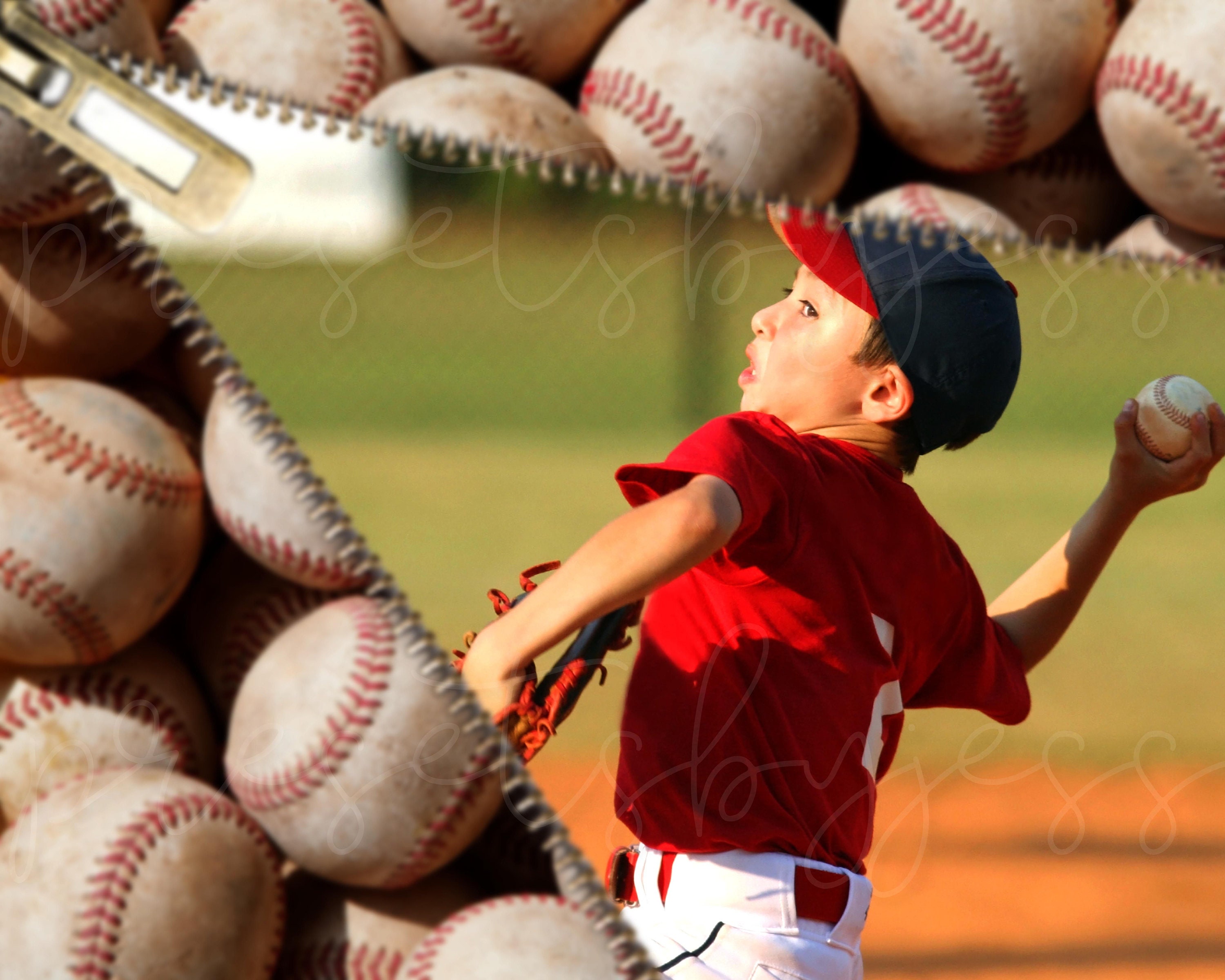 Zipper Baseball Overlay Baseball Digital Background Sports | Etsy