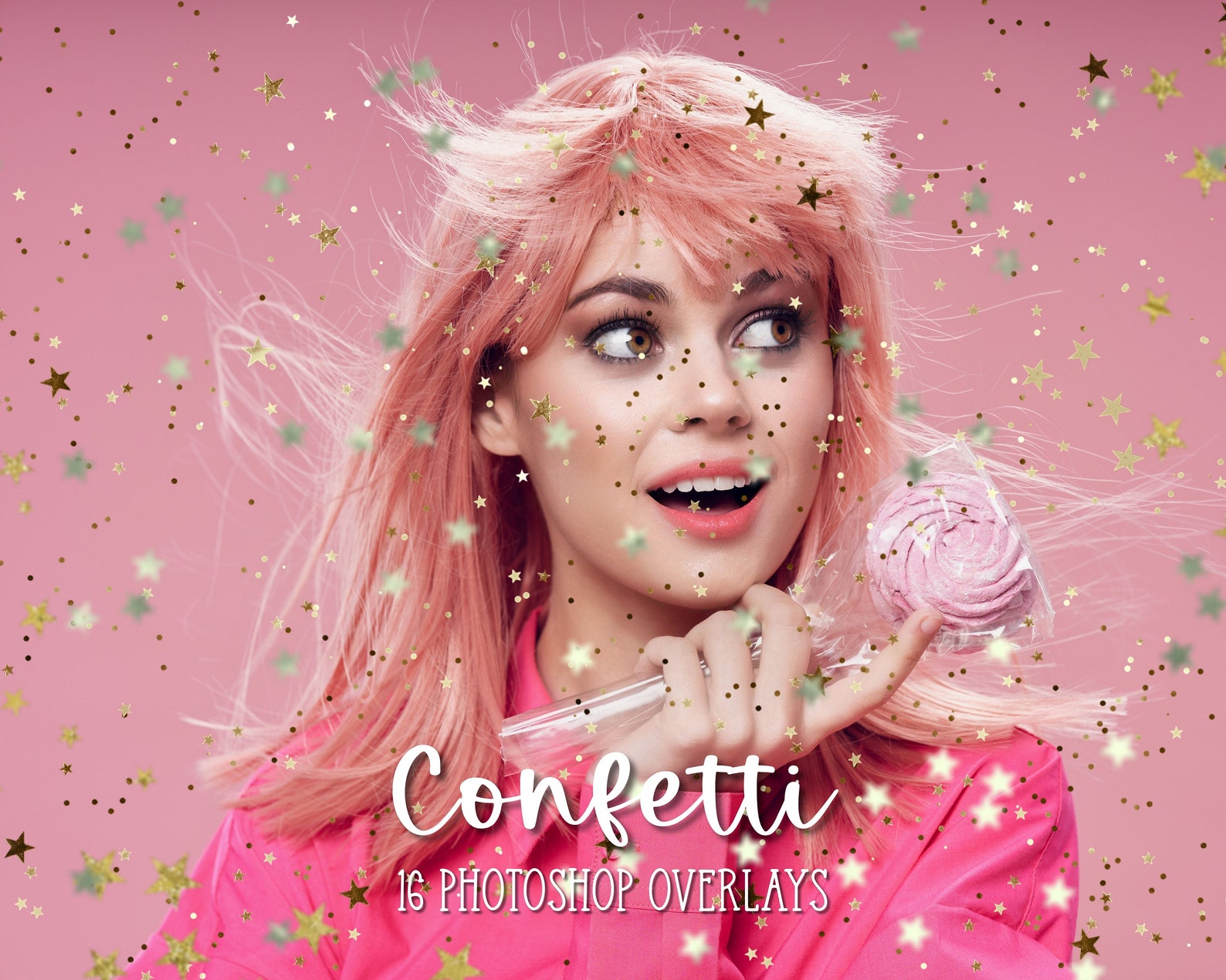 Confetti Photoshop Overlays Confetti Overlays for Photoshop - Etsy