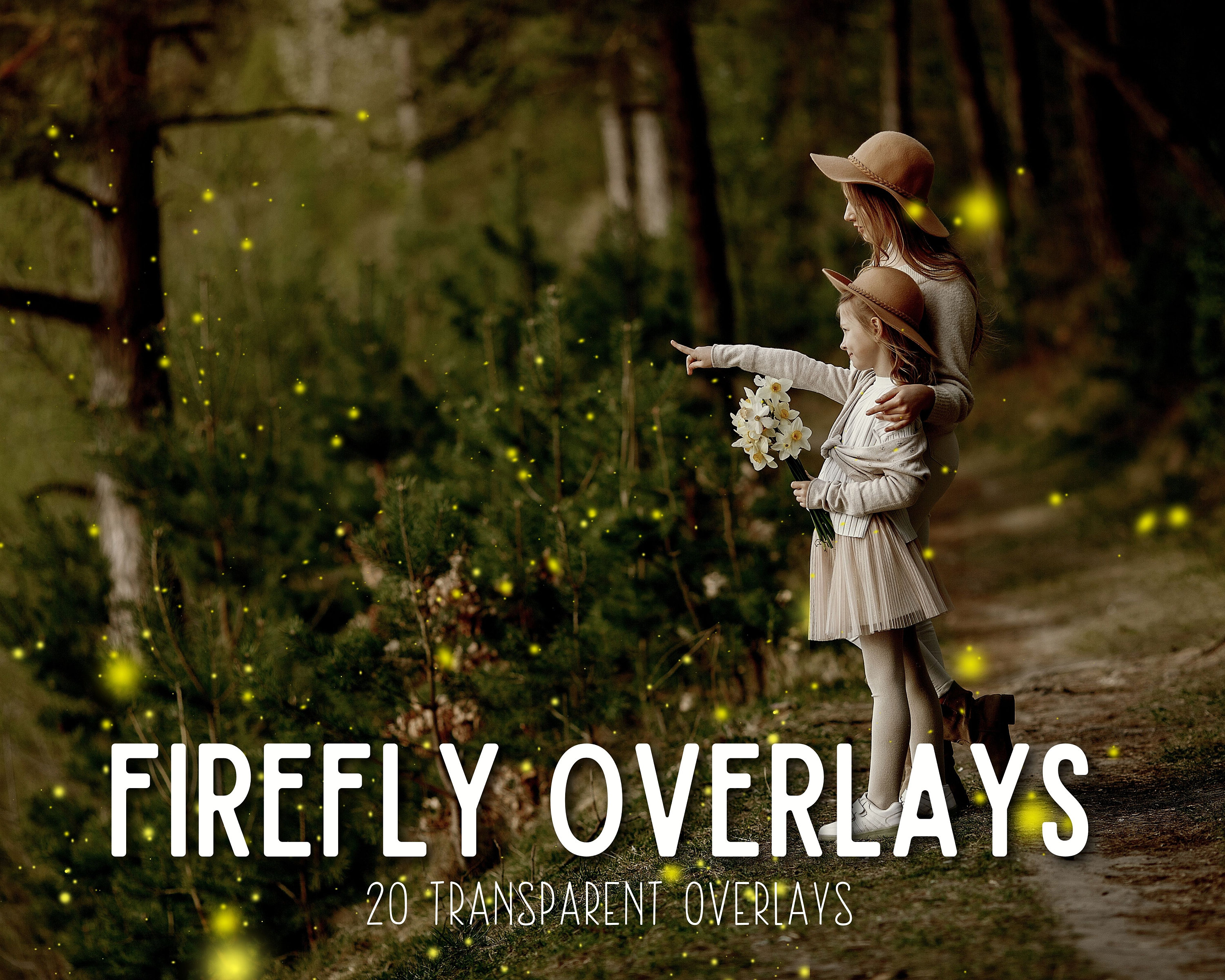 Firefly Overlays Adobe Photoshop Overlays Fire Fly Light - Etsy Australia