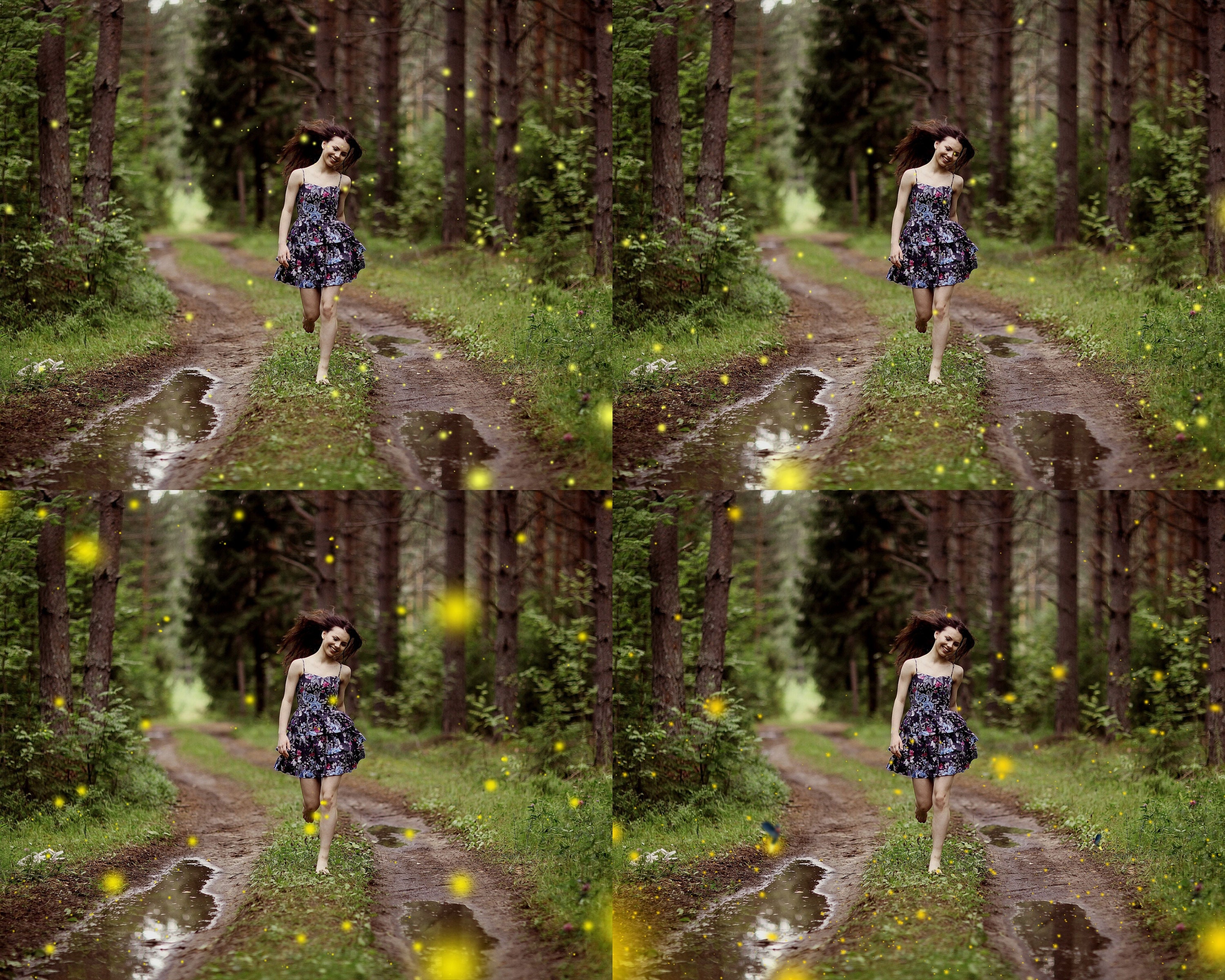 Firefly Overlays Adobe Photoshop Overlays Fire Fly Light | Etsy