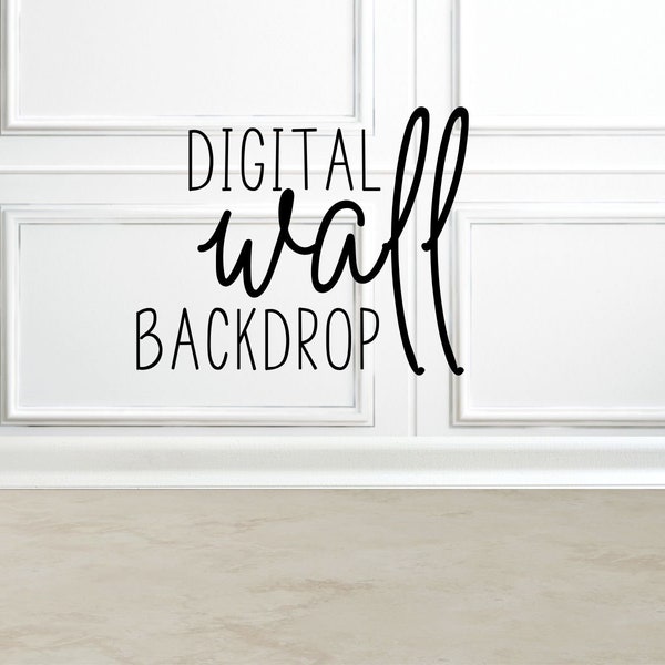 Digital Abstract White Backdrop - Etsy