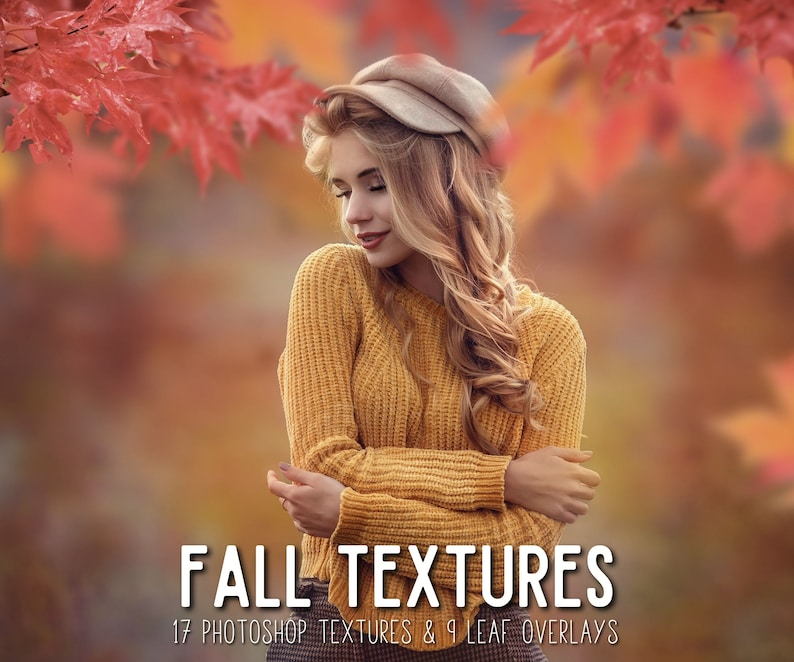Fall Overlay Photoshop Fall Overlays Fall Leaves Overlay - Etsy