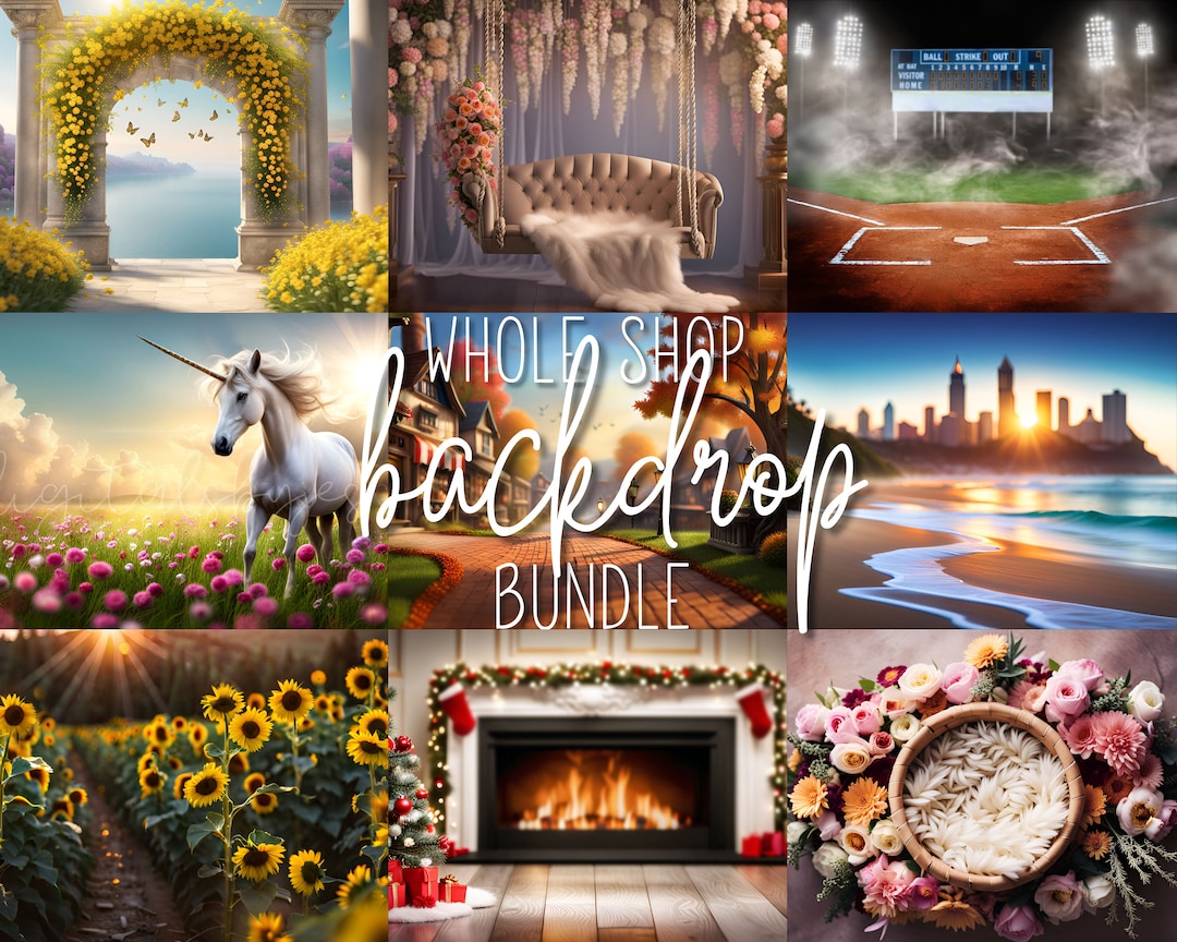 Digital Photography Backdrop Bundle, Photo Composites, Photoshop ...