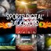 Softball Digital Backdrop, Softball Smoke Photo, Softball Backdrops ...