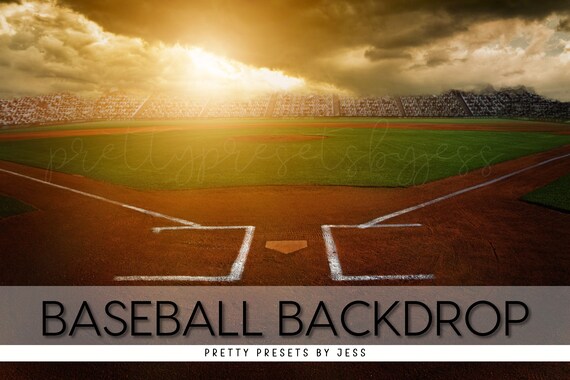 Baseball Backdrop Background