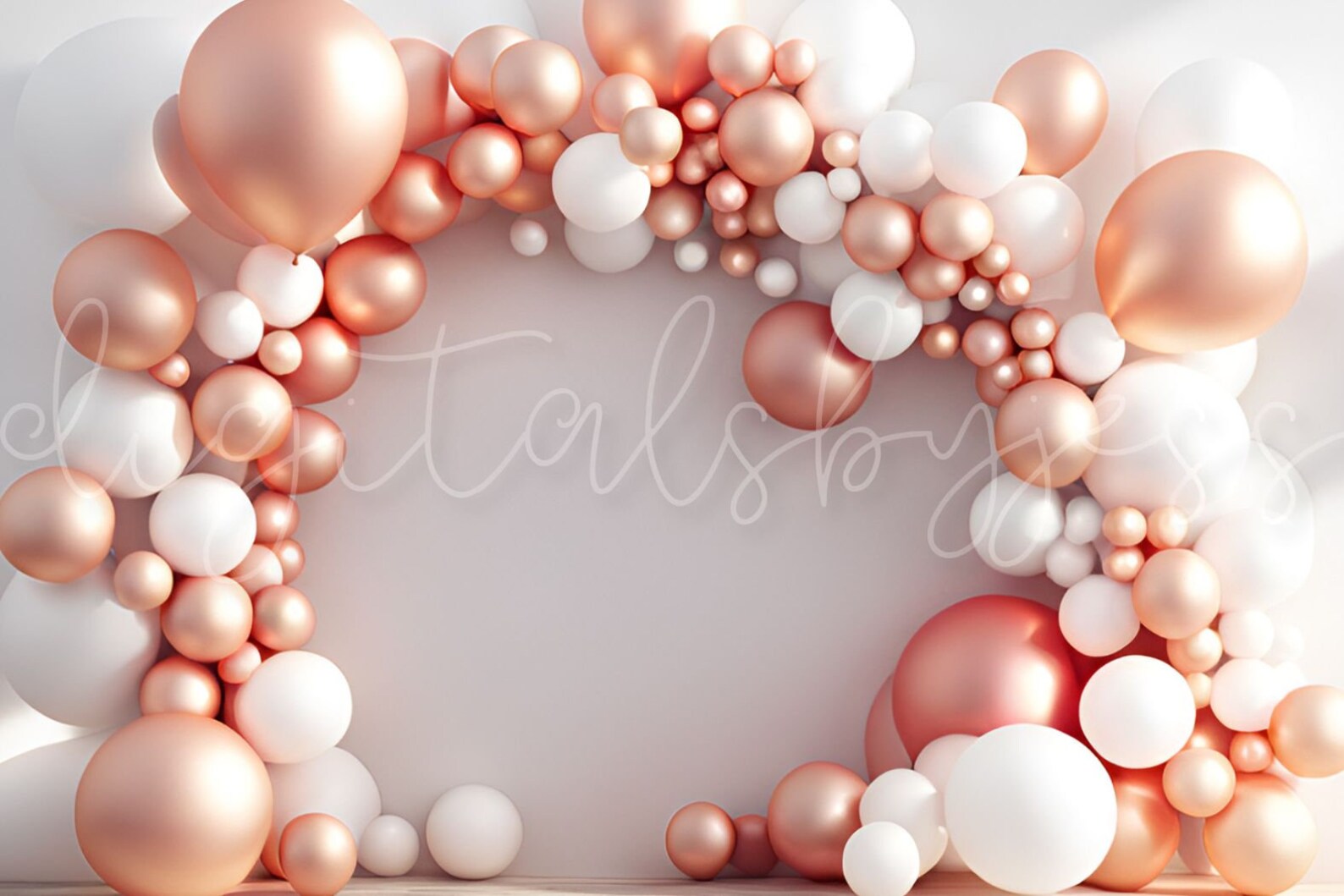 Balloon Digital Backdrop, Digital Photography Backdrop Bundle, Photo ...