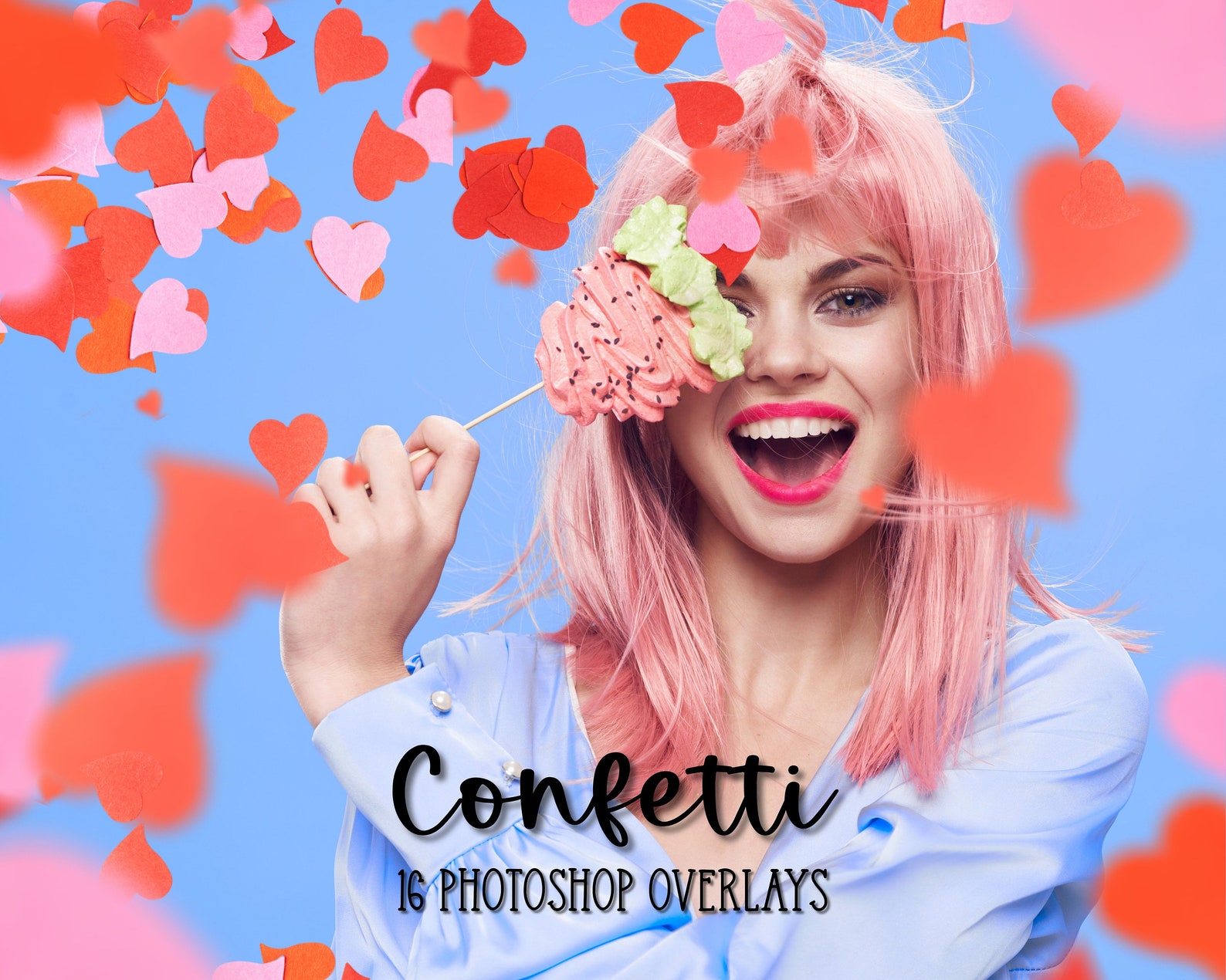 Confetti Photoshop Overlays Confetti Overlays for Photoshop - Etsy
