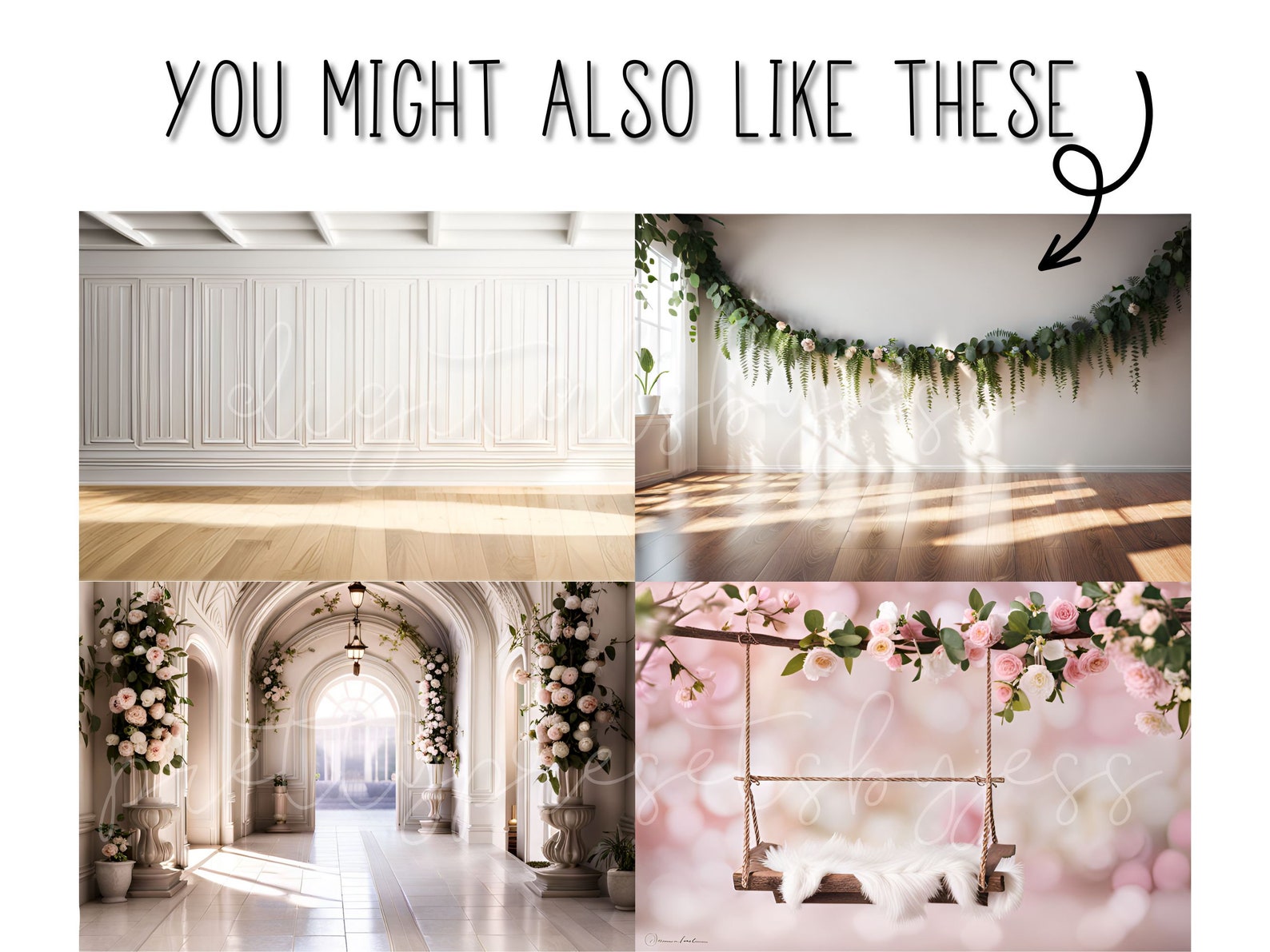 Balloon Digital Backdrop, Digital Photography Backdrop Bundle, Photo ...