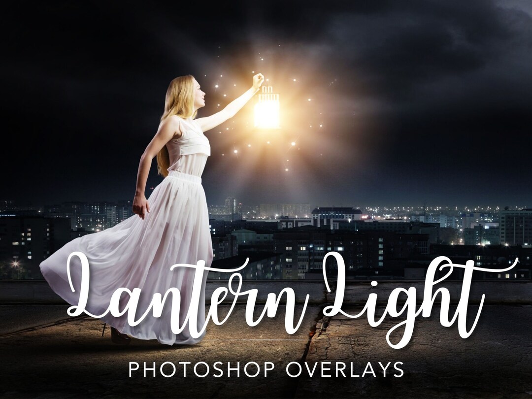 Street Light Photoshop Overlays, Light Overlay, Lantern Glow Overlay ...